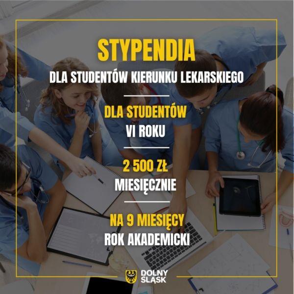 e-legnickie.pl - Nowy program stypendialny dla studentów kierunku lekarskiego
